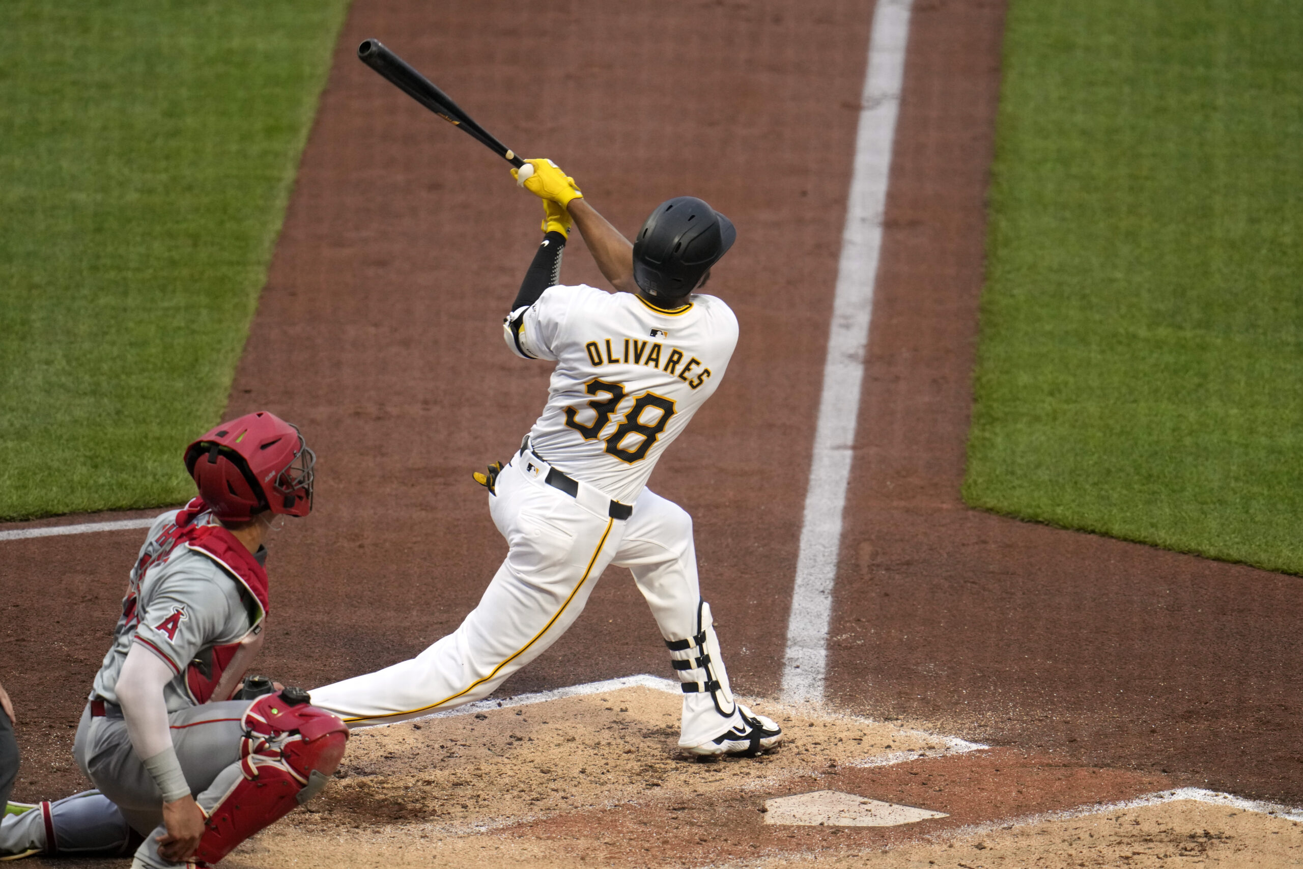 Olivares’ grand slam sends Pirates past Angels | News, Sports, Jobs ...